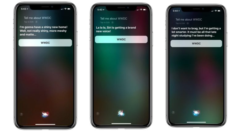 Siri není příliš sdílná ohledně letošní WWDC